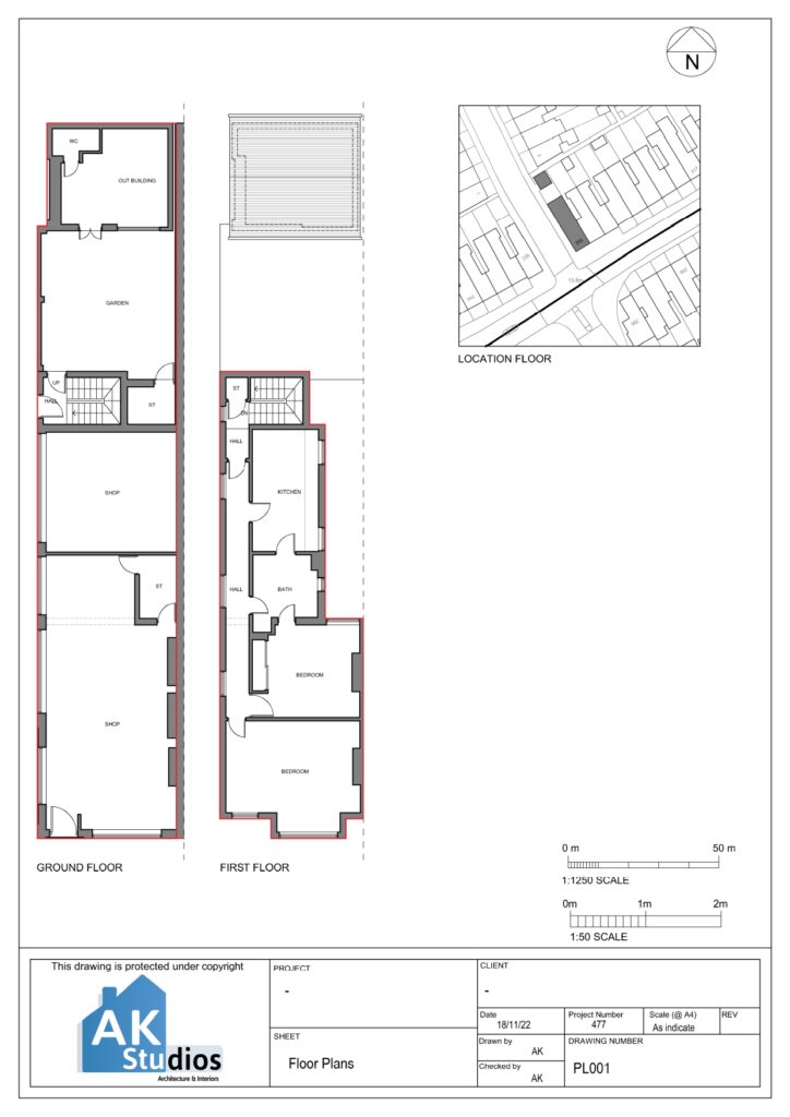 Measured Surveys - AK Studios Architects